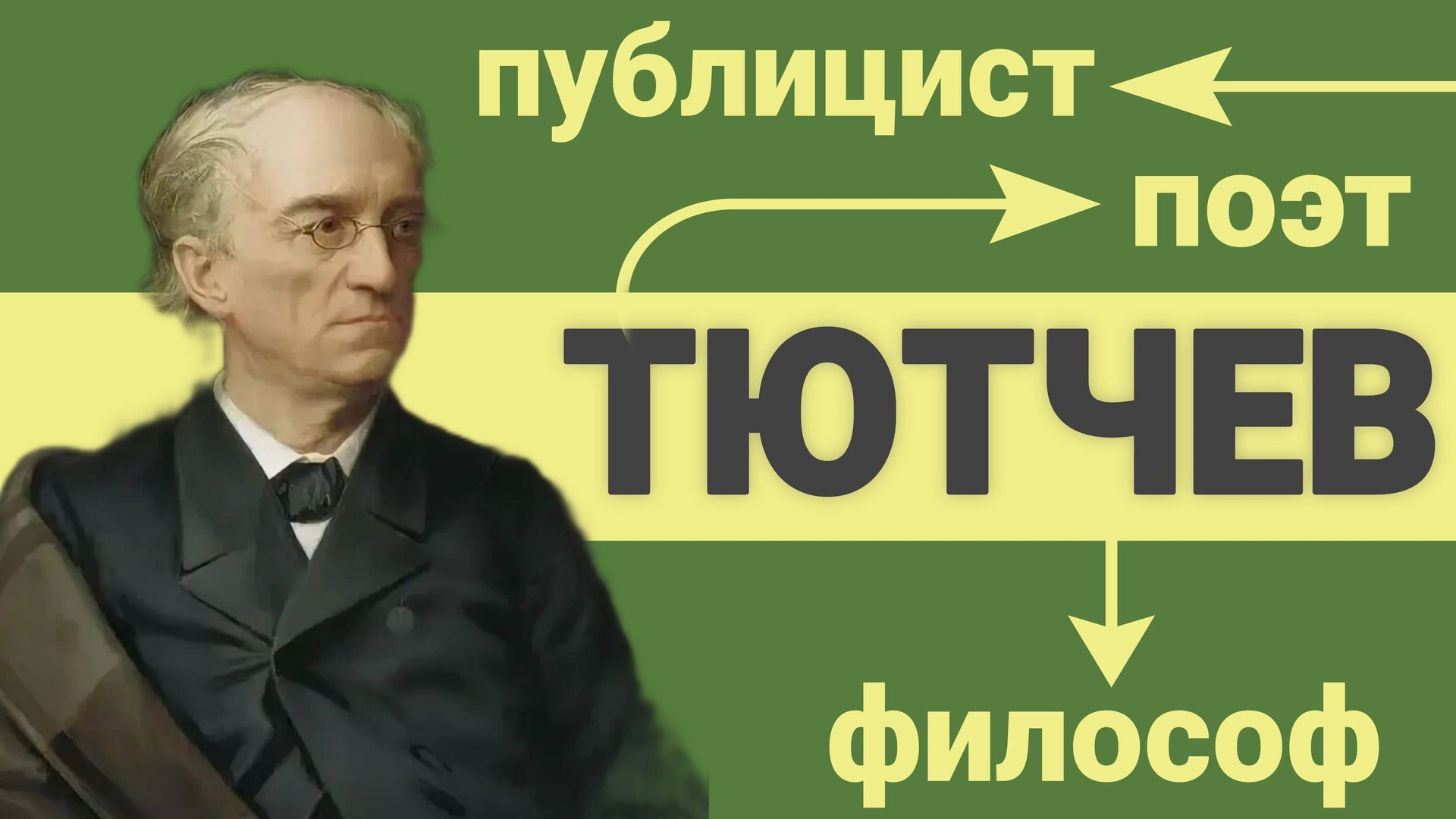 Тютчев-поэт, философ, публицист.