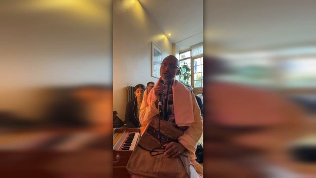 Как Враджа-гопи заставляют Кришну танцевать? / БВ Мадхава Махарадж (21 сентября 2025, Лондон)