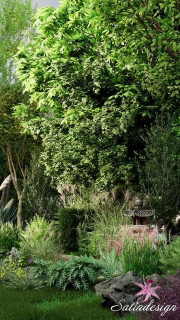 Приморский, ландшафтный дизайн водоема