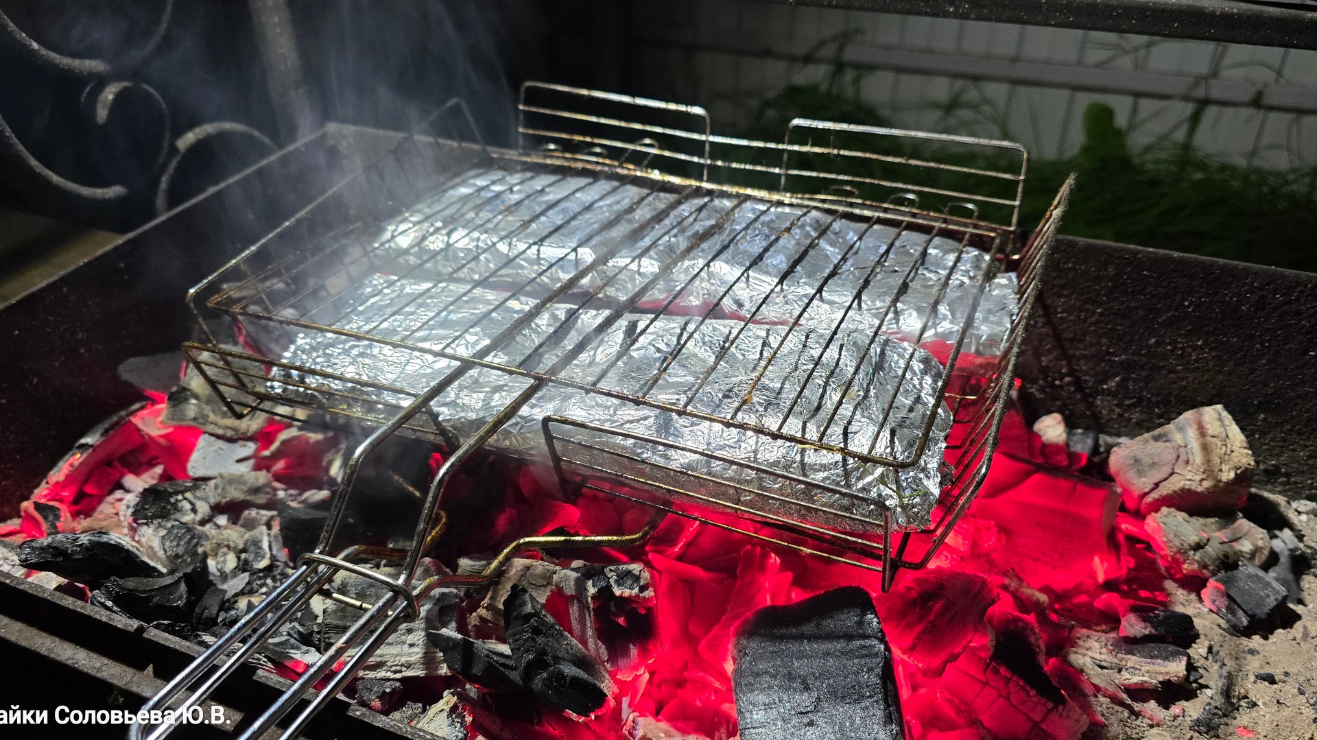 Рёбра на углях