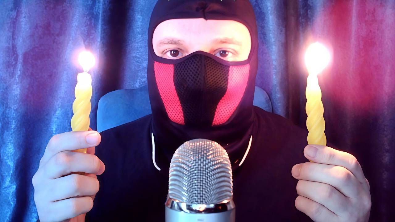 АСМР СПИЧКИ СВЕЧКИ ШЁПОТ