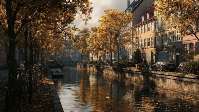 Копенгаген в сентябре 🍂 Атмосферное фоновое видео для отдыха и работы