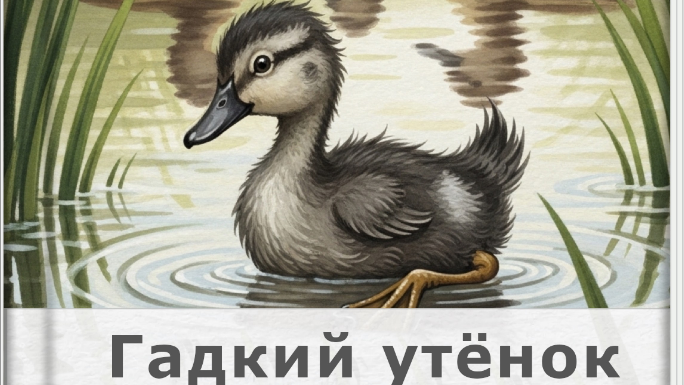 Гадкий утёнок. Ганс Христиан Андерсен