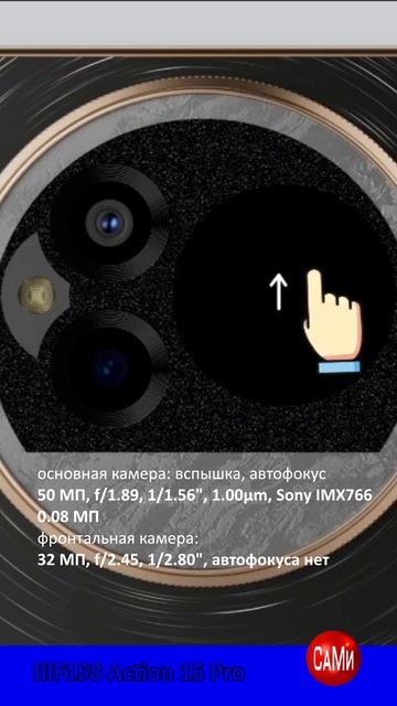 тонкий защищённый с двумя экранами IIIF150 Action 15 Pro #smartphone #обзор #новости #технология