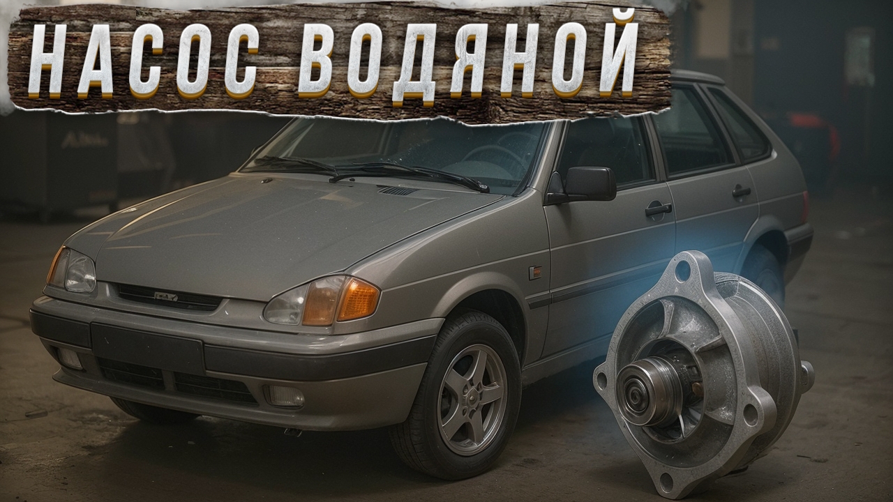 Замена помпы Лада Самара