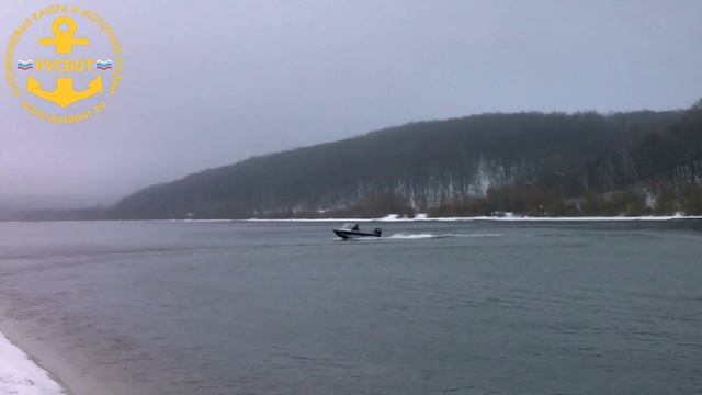 Алюминиевая лодка Русбот 47 JET  | КАТЕРА СИБИРИ