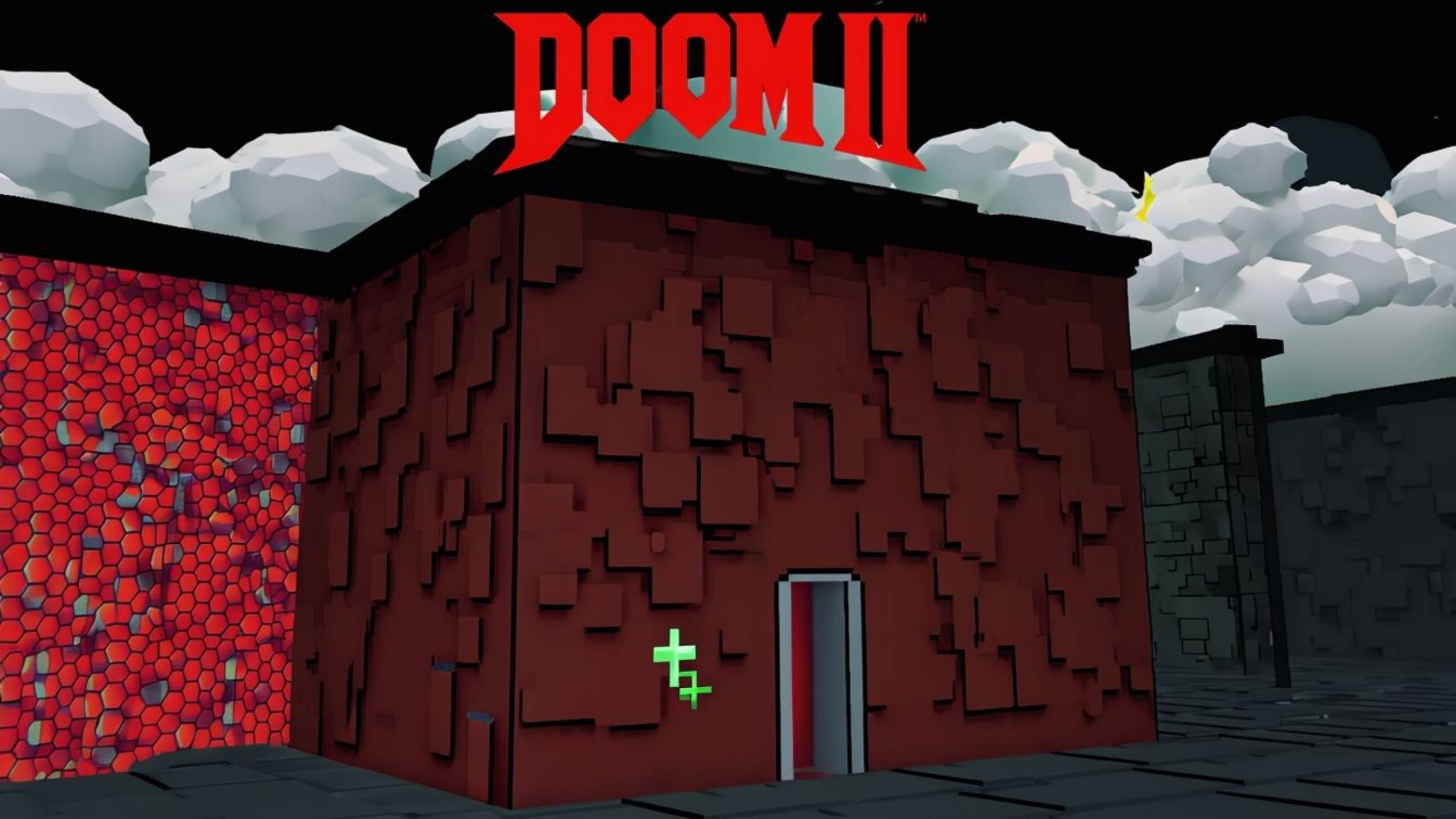 DOOM II №4 Режим "Игросериал" 60к/с - Куб смерти.