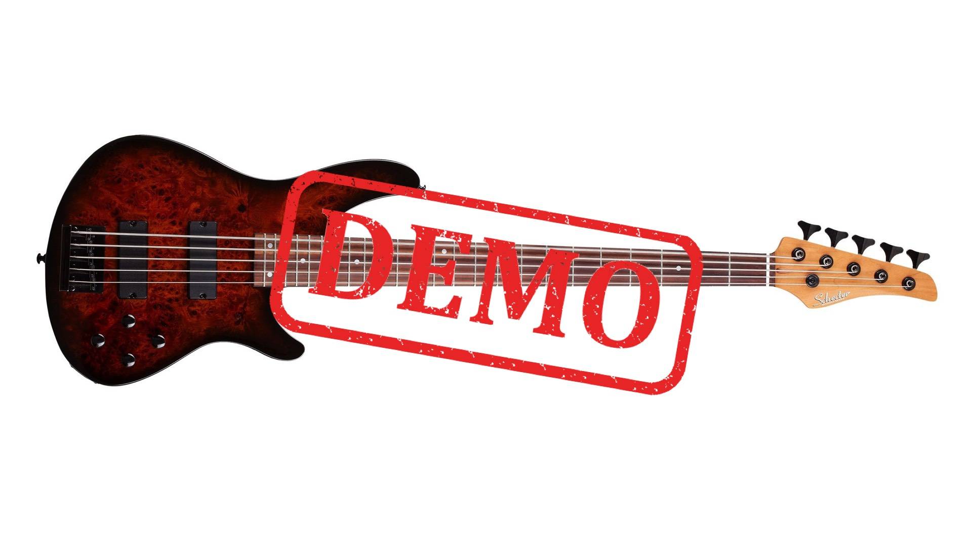 Бас-гитара SCHECTER C-5 STANDARD -краткая демонстрация звучания