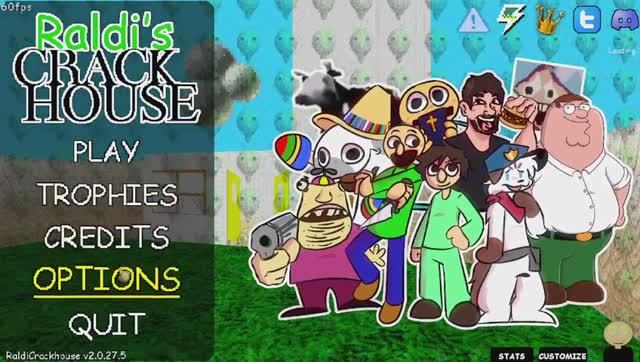 БАЛДИ - ЭТО РАЛДИ! | Raldi's CrackHouse #1