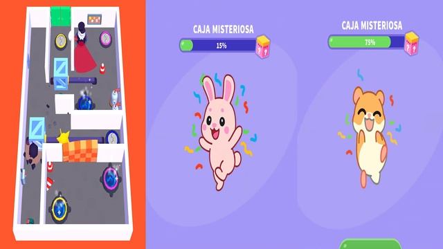 CAT ESCAPE - Кошечка против побега хомяка и кролика. Игры.