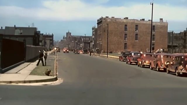 Чикаго 1930 х . В цвете