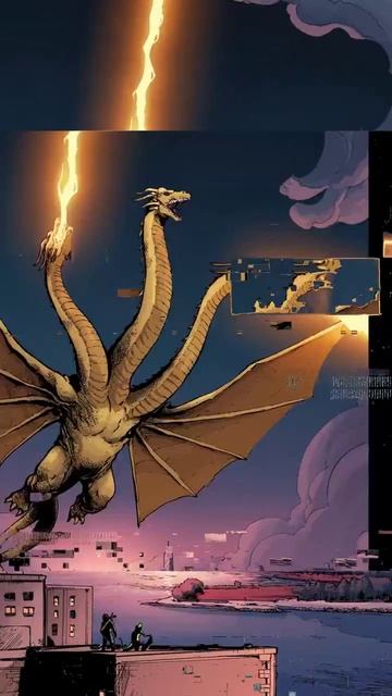 черепашки-ниндзя против Годзиллы трейлер к комиксу