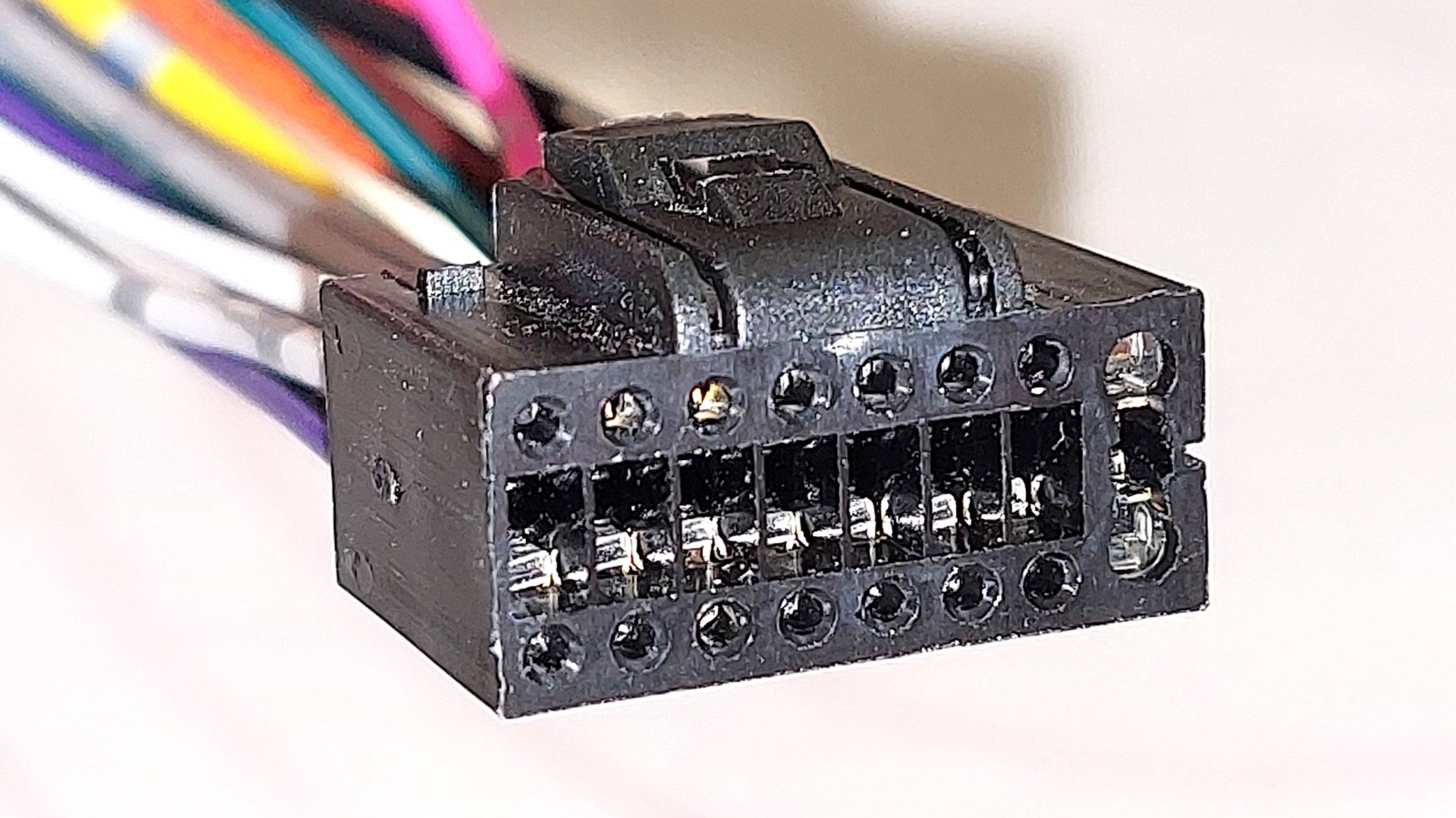 Как разобрать разъём андроид магнитолы