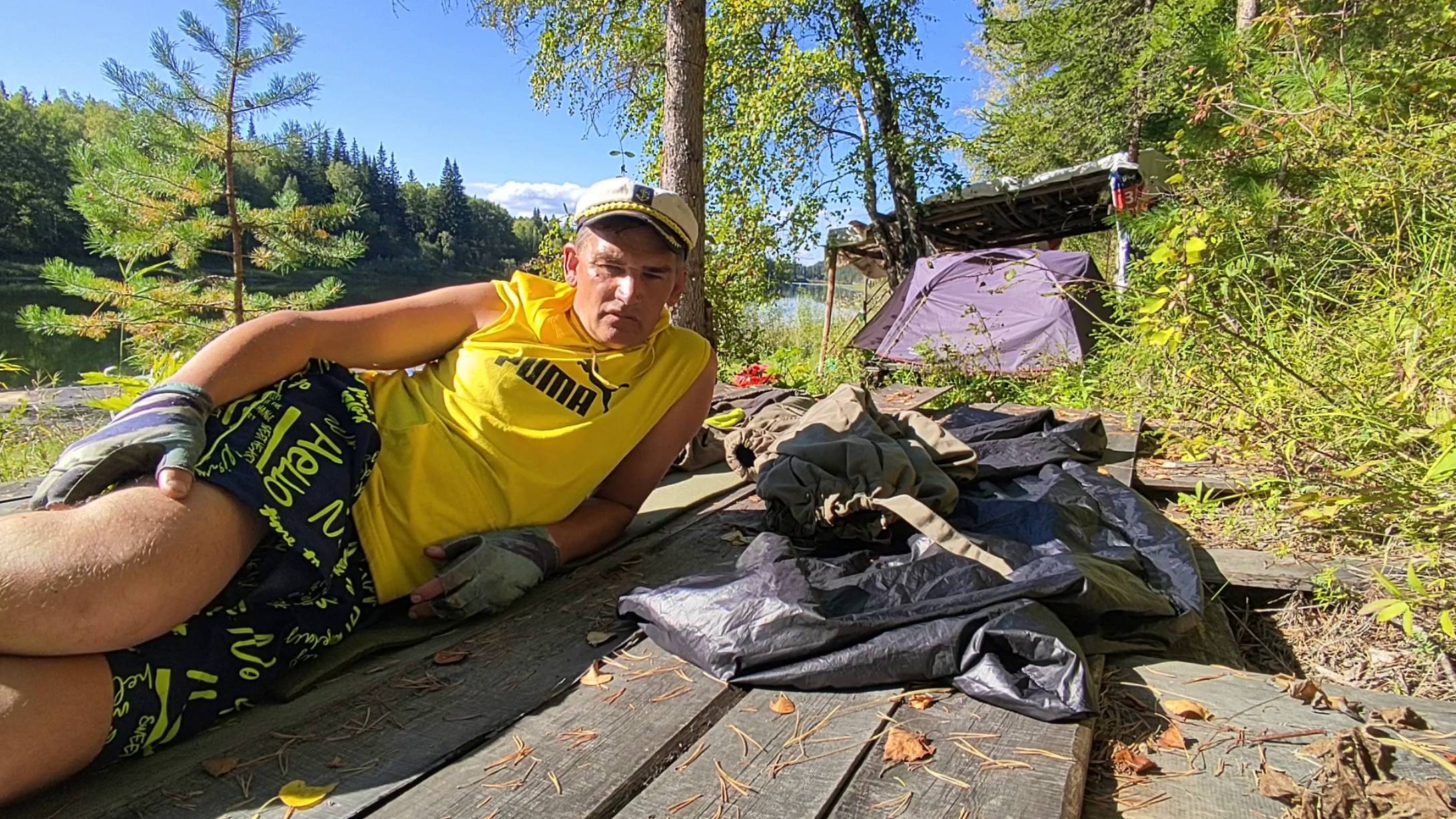 Все теплые вещи - 2. Горка-8 вместо спальника