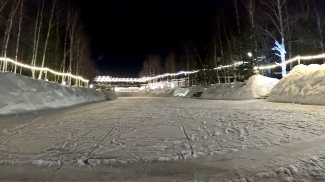Сходили на каток города #Тарко-Сале, март 2025 год