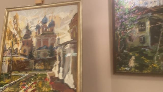 Выставка Ольги Симоновой в ДК Вперед г. Долгопрудный, осень, 2025