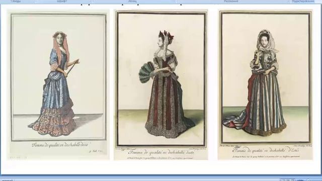 АК КОСТЮМ В ЕВРОПЕЙСКОЙ ГРАФИКЕ 2-й половины XVII века