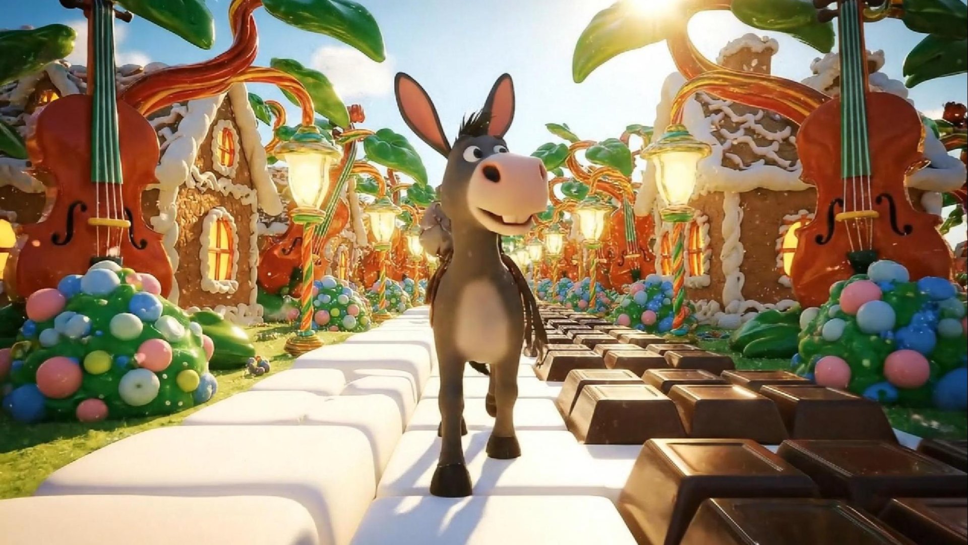 Бременские музыканты 🎵 Волшебный мир сладостей ✨