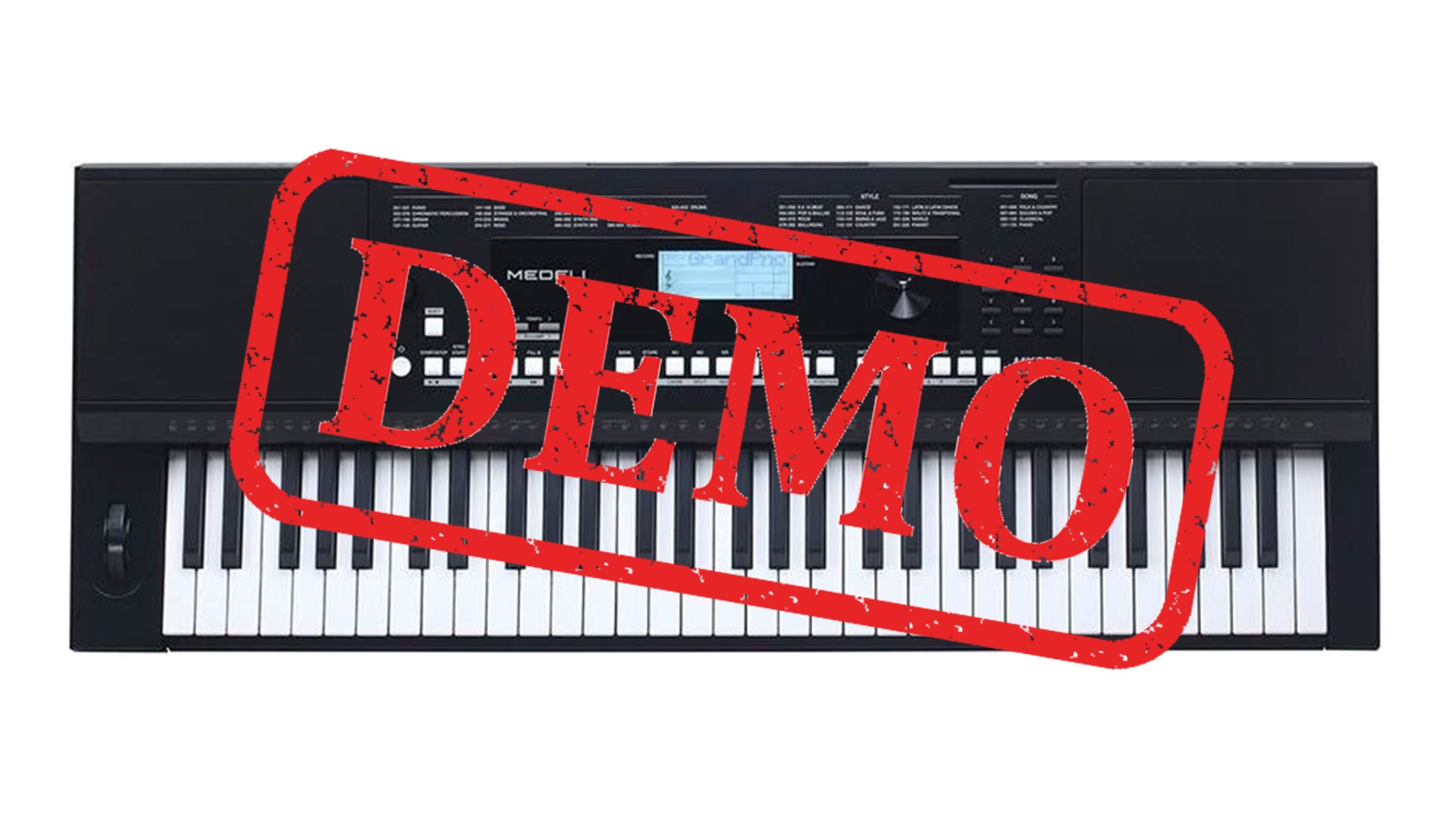 Синтезатор MEDELI MK300 - краткая демонстрация звучания