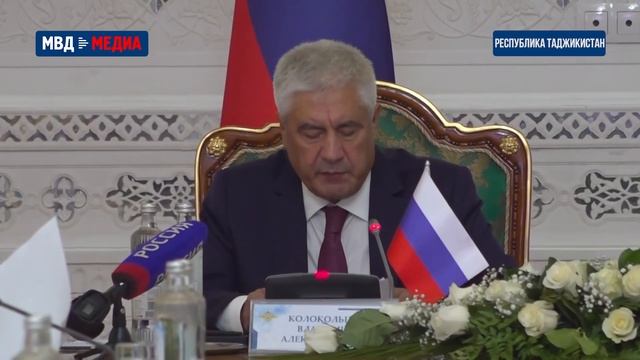 В Душанбе прошло заседание Объединенной коллеги МВД России и МВД Таджикистана