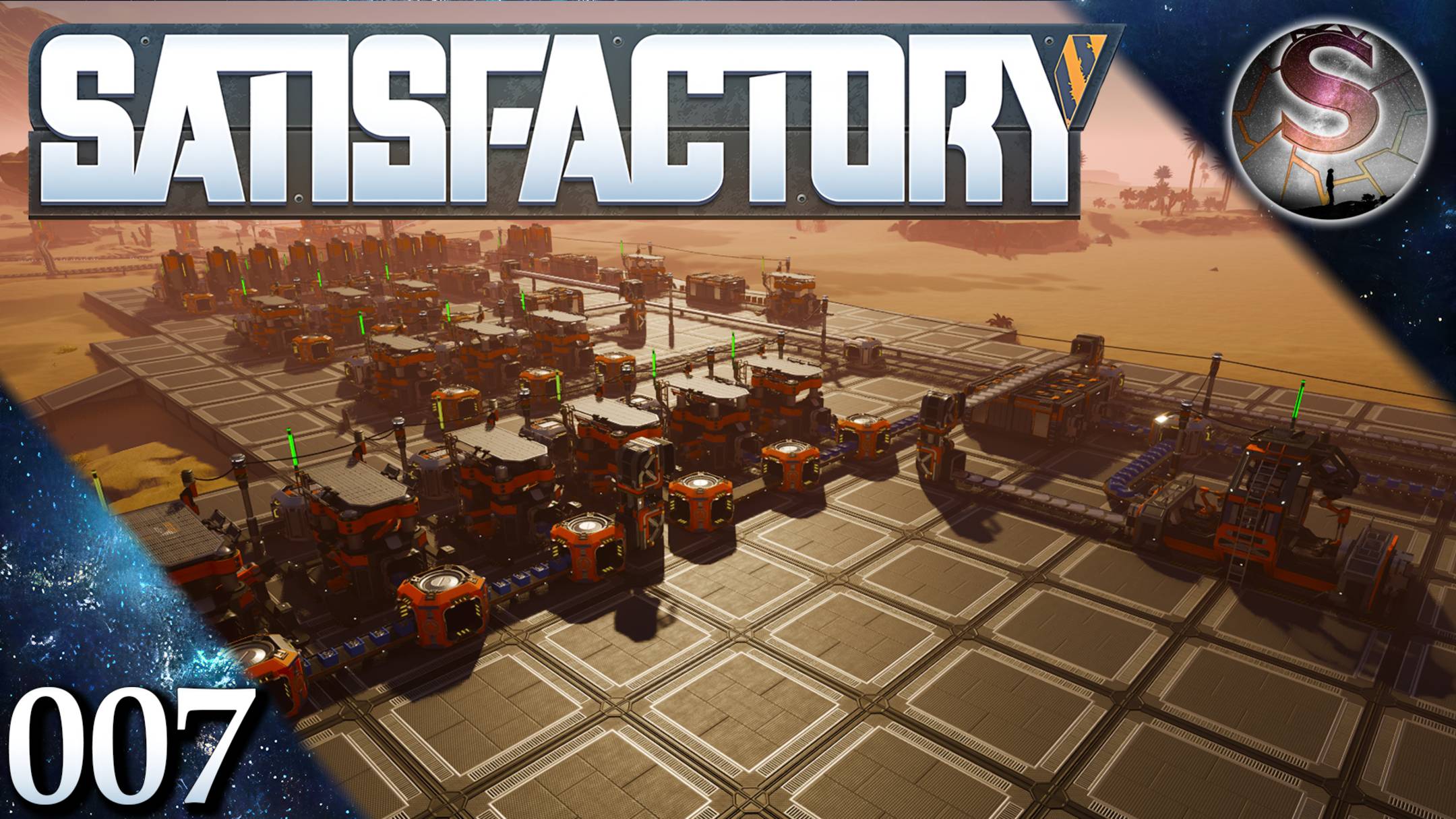 Satisfactory - 007 - Расширение под сборщики пластин и роторов