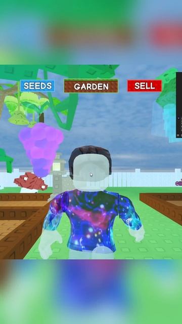 Вырасти сад, мой домик  #roblox #growagarden