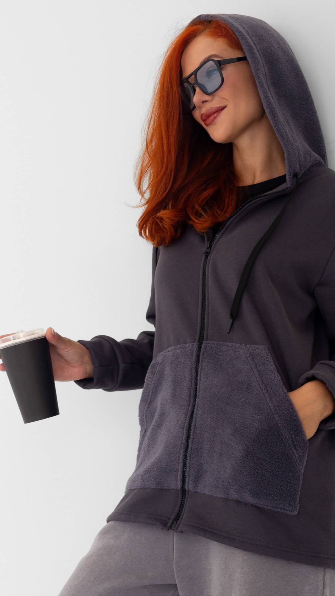 Женское Худи на молнии с капюшоном утепленное  Покупка на WB! Лайфхак дома! Что купить Обзор WB