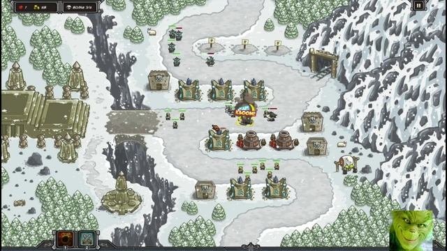Kingdom Rush [Ветеран] → Храм Гроз - Героическое
