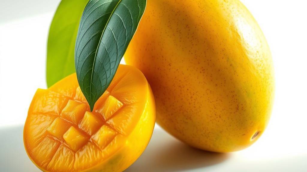 Спелый сочный манго