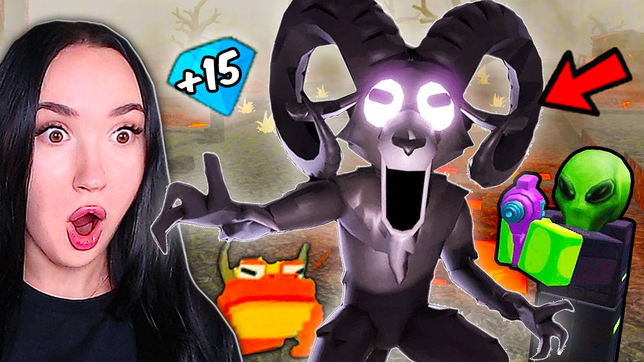 🐐 ОБНОВА АДСКИЙ КОЗЁЛ (БАРАН), НЛО и ЛЯГУШКИ !🔥 + КОД НА ГЕМЫ 💎 99 НОЧЕЙ В ЛЕСУ РОБЛОКС