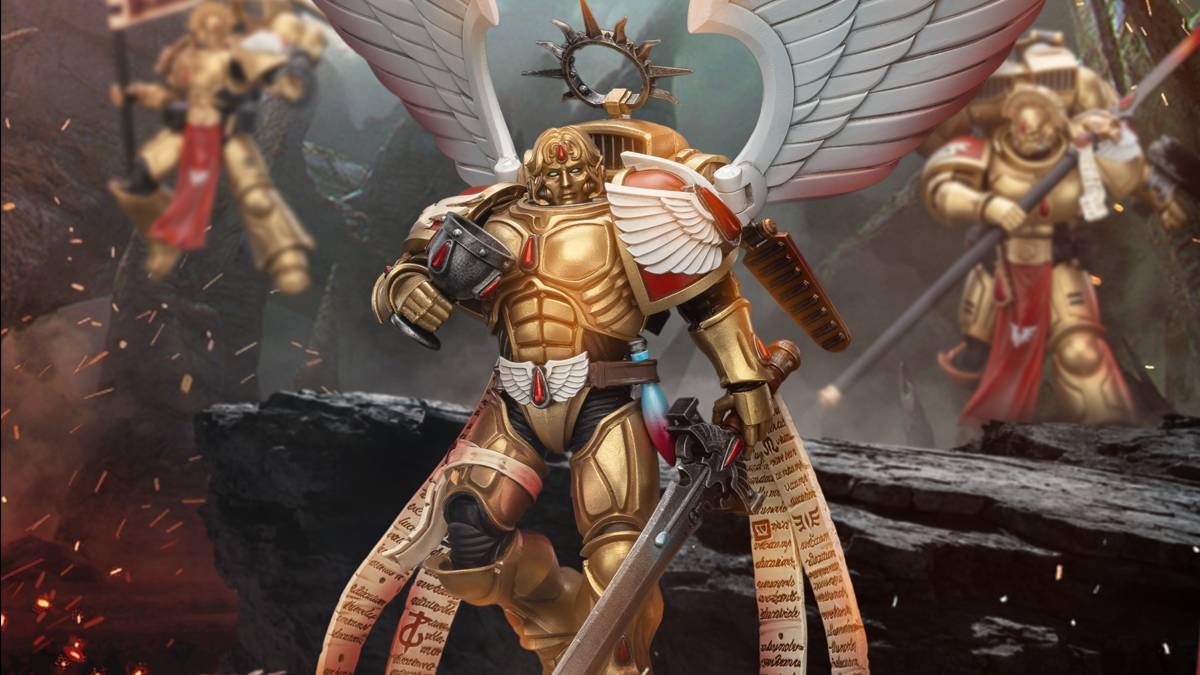 Blood Angels The Sanguinor with Encarmine Broadsword анонс от JOYTOY