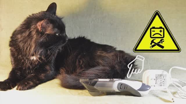 Разборка и замена аккумулятора машинки для стрижки волос Panasonic ER-508H.