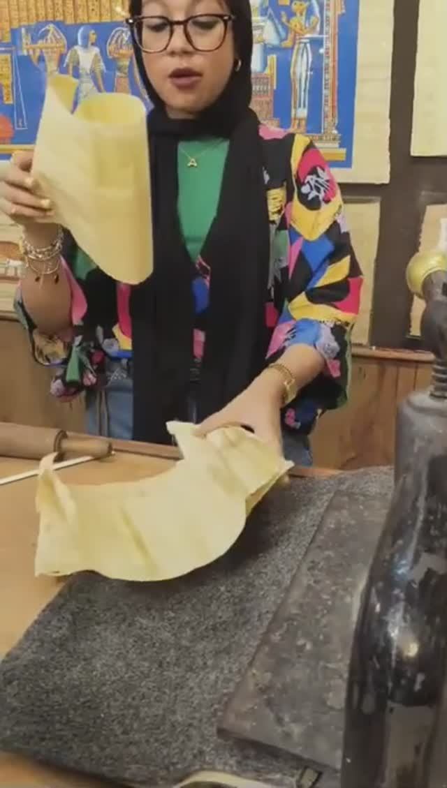 Производство бумаги из бамбука Египет