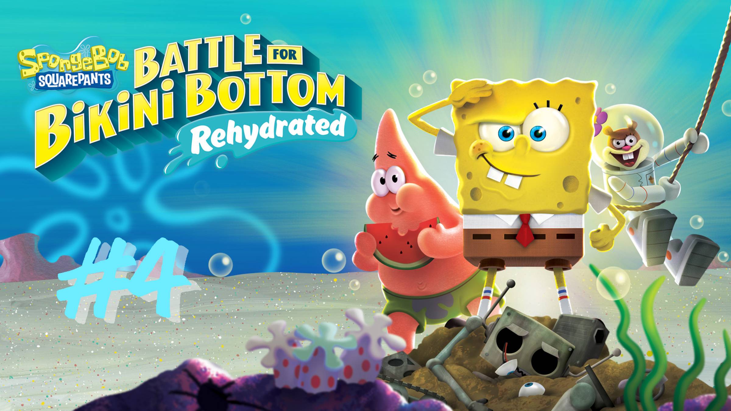 Spongebob Squarepants Battle for Bikini Bottom Rehydrated {Cерия 4} Морская Игла