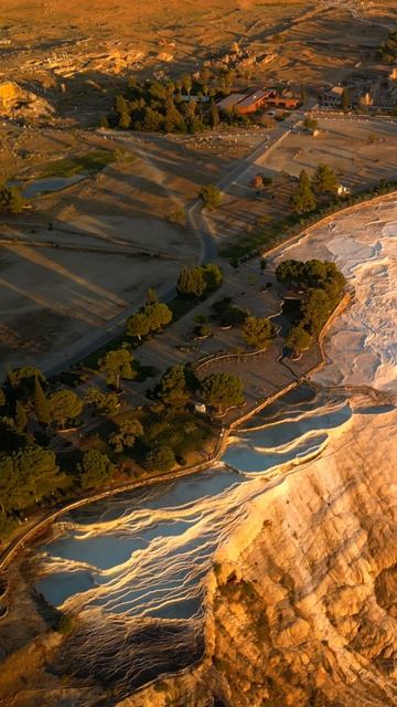 Закат в Памуккале!