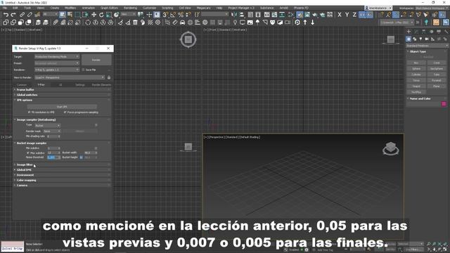 1_3 - Corona V-Ray final Render Settings