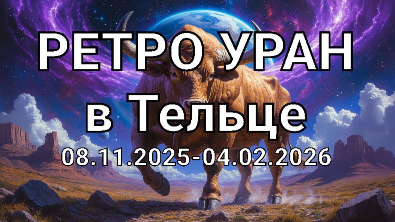 Ретро Уран в Тельце. ВСЕ ЗНАКИ ЗОДИАКА. Астропрогноз