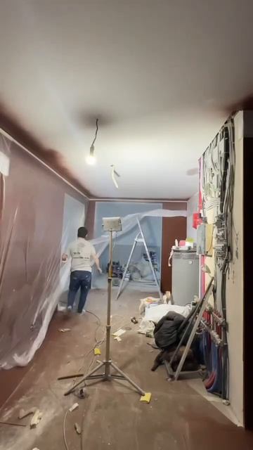 Дизайнерская краска в интерьере  | ремонт квартир под ключ спб