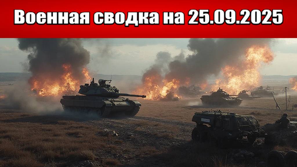 «Идёт кровавая бойня за Купянск: ВСУ оказывают мощное сопротивление!»: Военная сводка на 25.09.2025