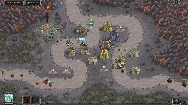 Kingdom Rush [Ветеран] → Пустоши - Героическое