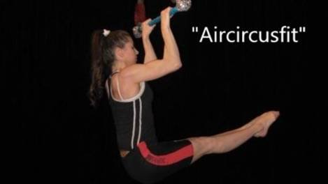Авторская методика "Aircircusfit"- презентация  тренировочной системы на трапеции(силовые элементы)