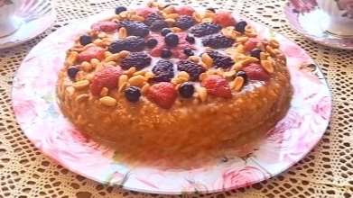 Быстрый тортик без выпечки..(на основе сладкого крекера) 🎂☕❤️