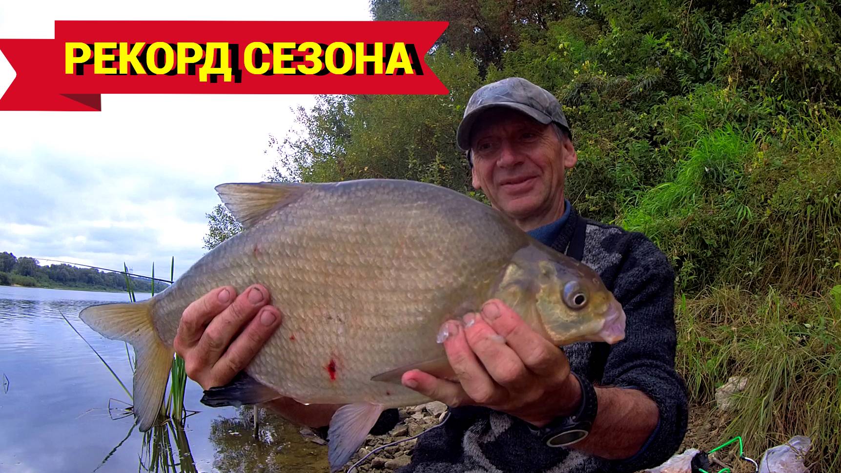 ОСЕННИЙ ЛЕЩ и ПЛОТВА на ПШЕНИЦУ. Рыбалка на ДОНКУ и ПОПЛАВОК на Оке.