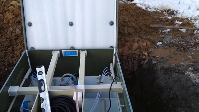 Монтаж септика зимой проще простого!