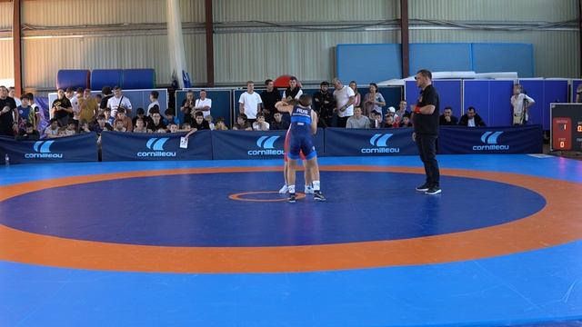 Греко-римская борьба. 44 кг. Финал Топчиев Матвей (Славянский р-н)-Михайловский Даниил (Краснодар)