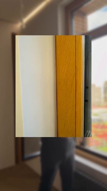 Теневой профиль в примыкании окна и откоса | трещины в примыкании | ремонт квартир под ключ в СПб