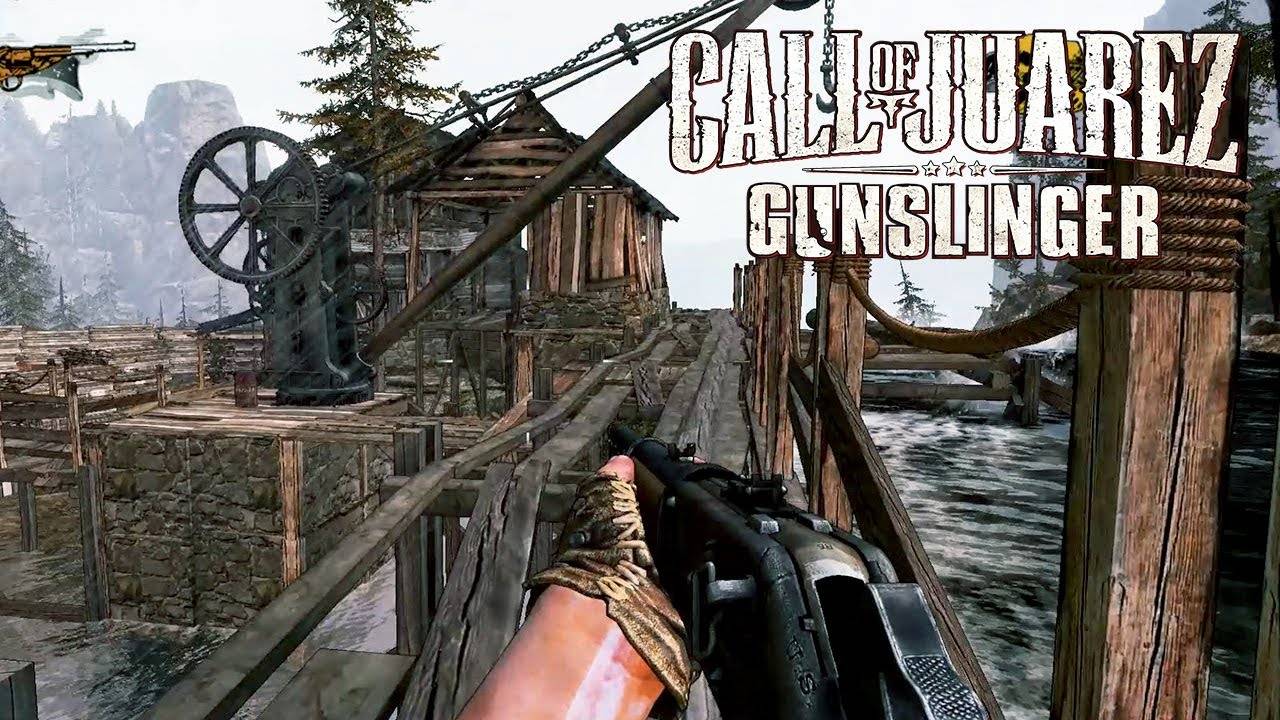 Прохождение игры Call of Juarez: Gunslinger-#4-Перестрелка у лесопилки.