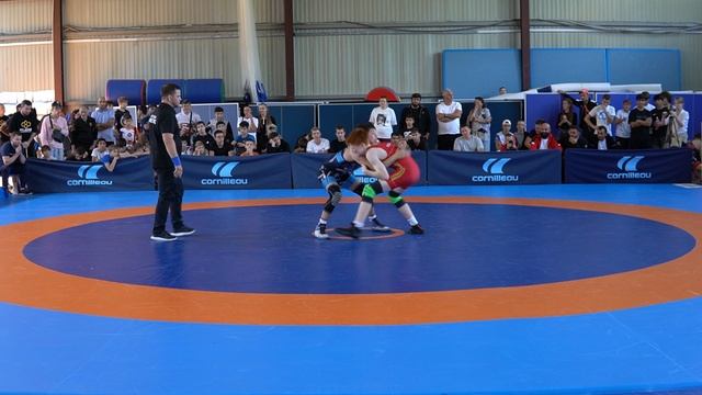 Греко-римская борьба. 52 кг. Финал Дьяков (Геленджик)-Ягъяев Мухамад (Крым), 2013-2015 г.р.