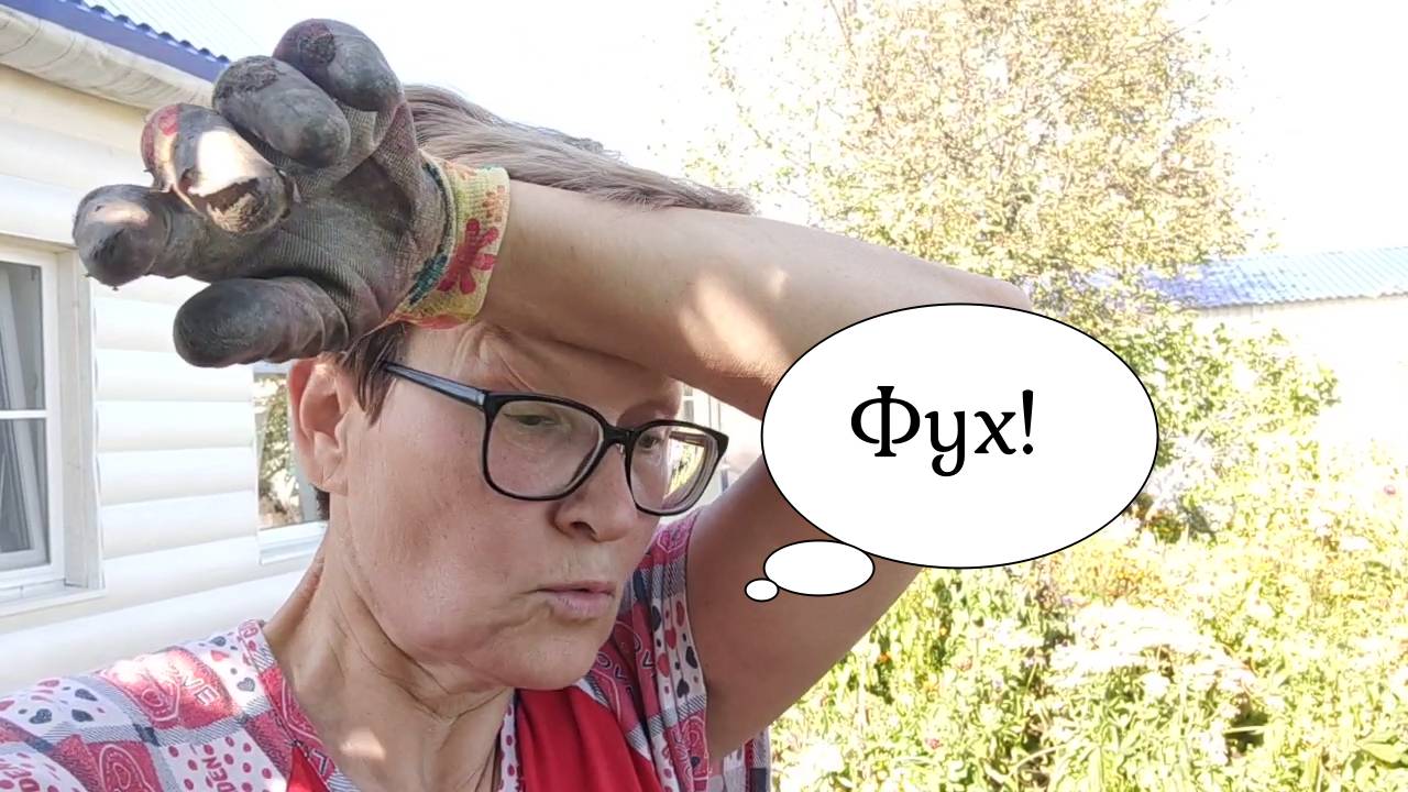 Последние теплые деньки осени заставили ускориться. Живем в деревне. Сентябрь 2025