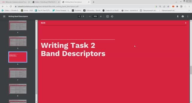 IELTS Writing Band Descriptors. How to get a 7 in an IELTS essay